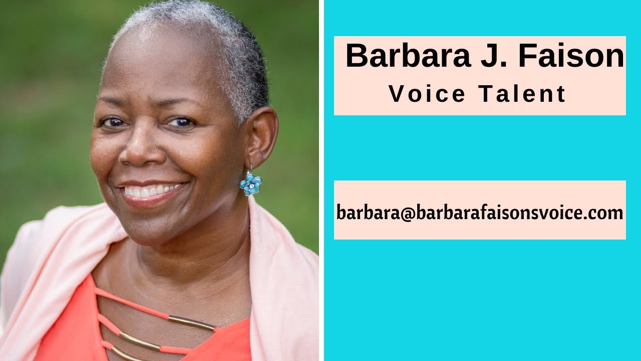 How One Becomes Sarah Mead with Audio Description I barbarafaisonsvoice ...