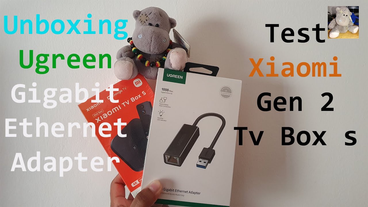 Ugreen Gigabit Ethernet Adapter Unboxing & Xiaomi TV Box 2nd Gen - YouTube