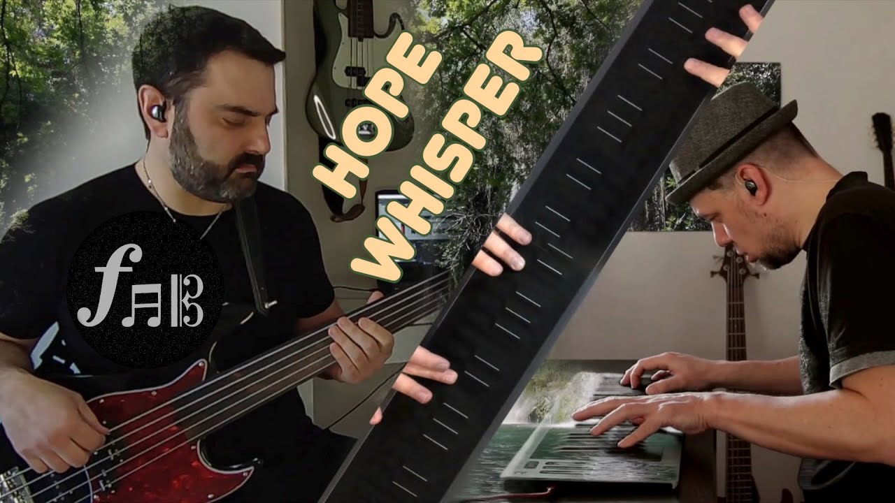 FAB - Hope Whisper (seaboard rise 2 and sadowsky fretless bass) - YouTube