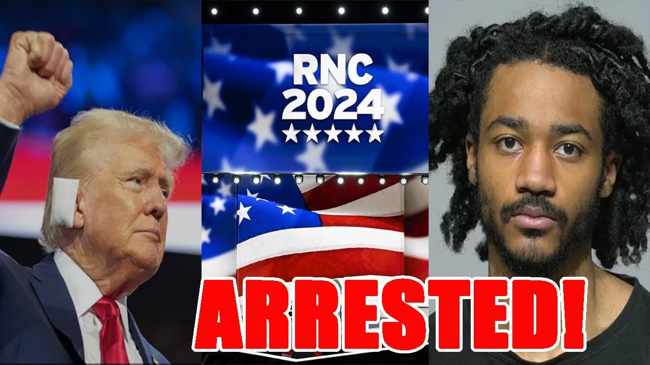 SUPICIOUS man ARRESTED near RNC with AK47 and a SCREAM MASK! - YouTube