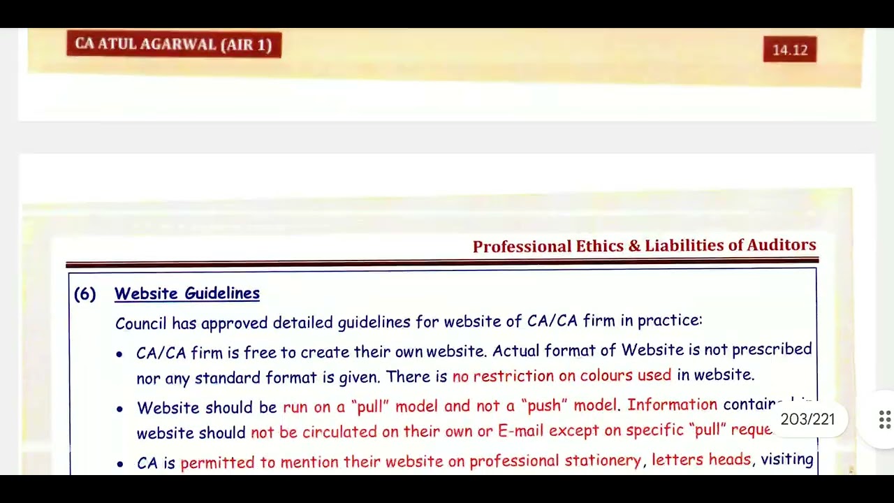 CH 14 P 2 Professional Ethics - YouTube