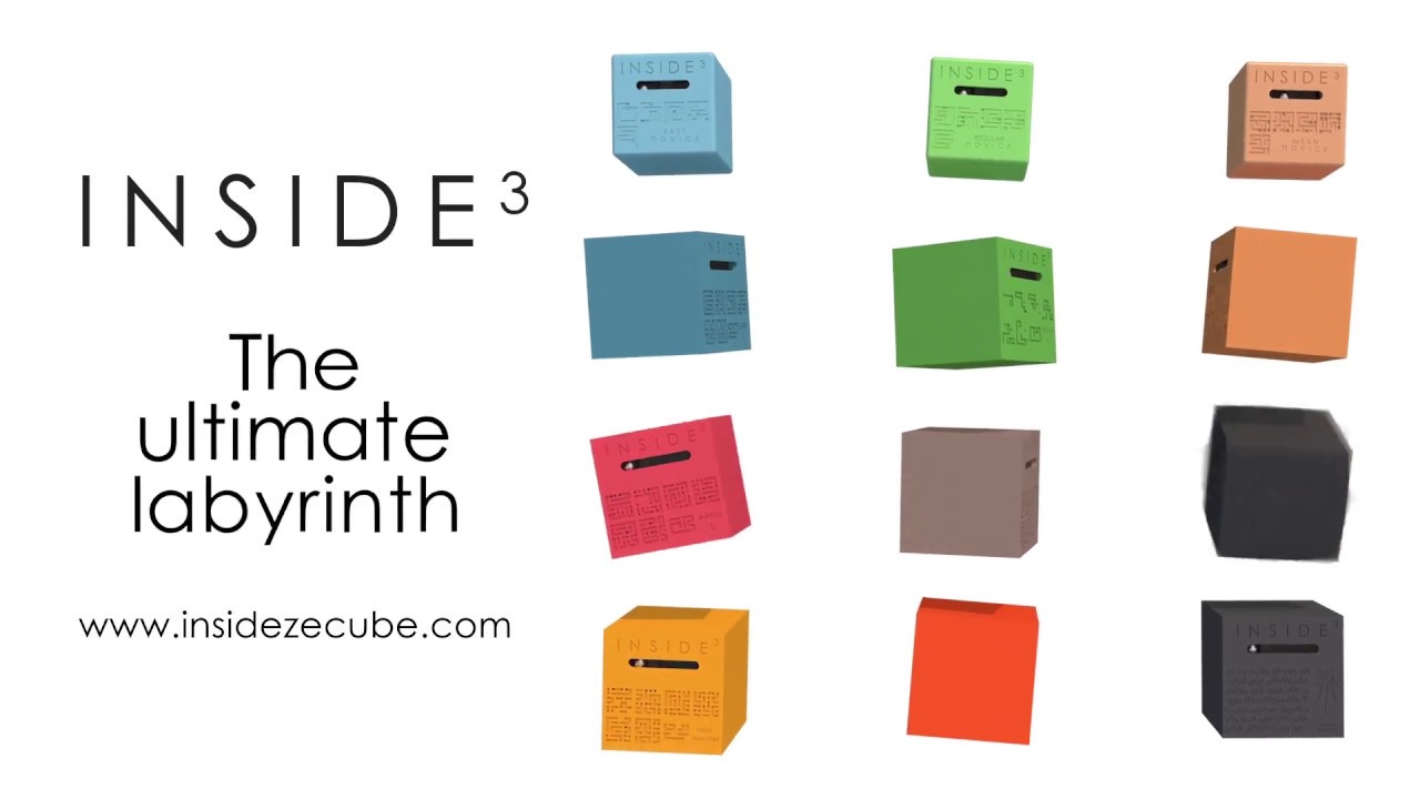 Inside Cube France 3D 立體迷宮方塊 - YouTube