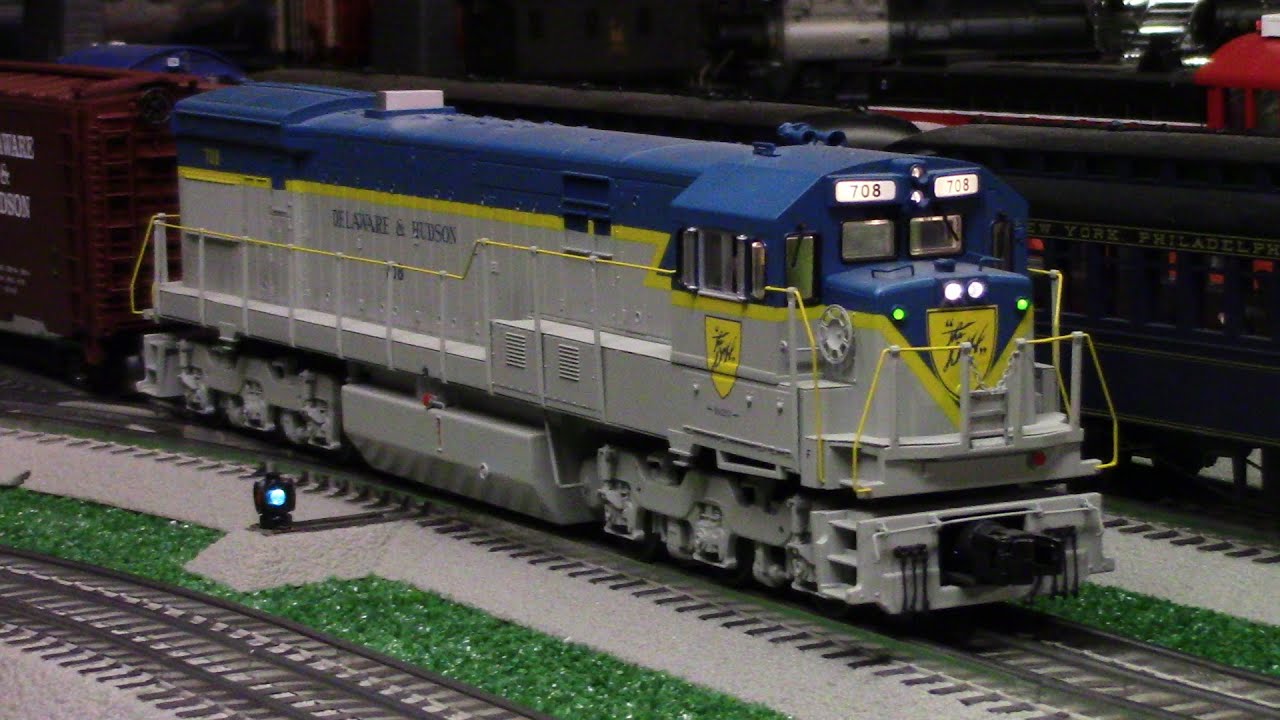 MTH Premier Delaware & Hudson GE U30C - YouTube