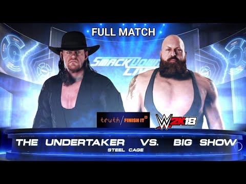FULL MATCH: The Undertaker vs Big Show - Steel Cage - Smackdown - YouTube