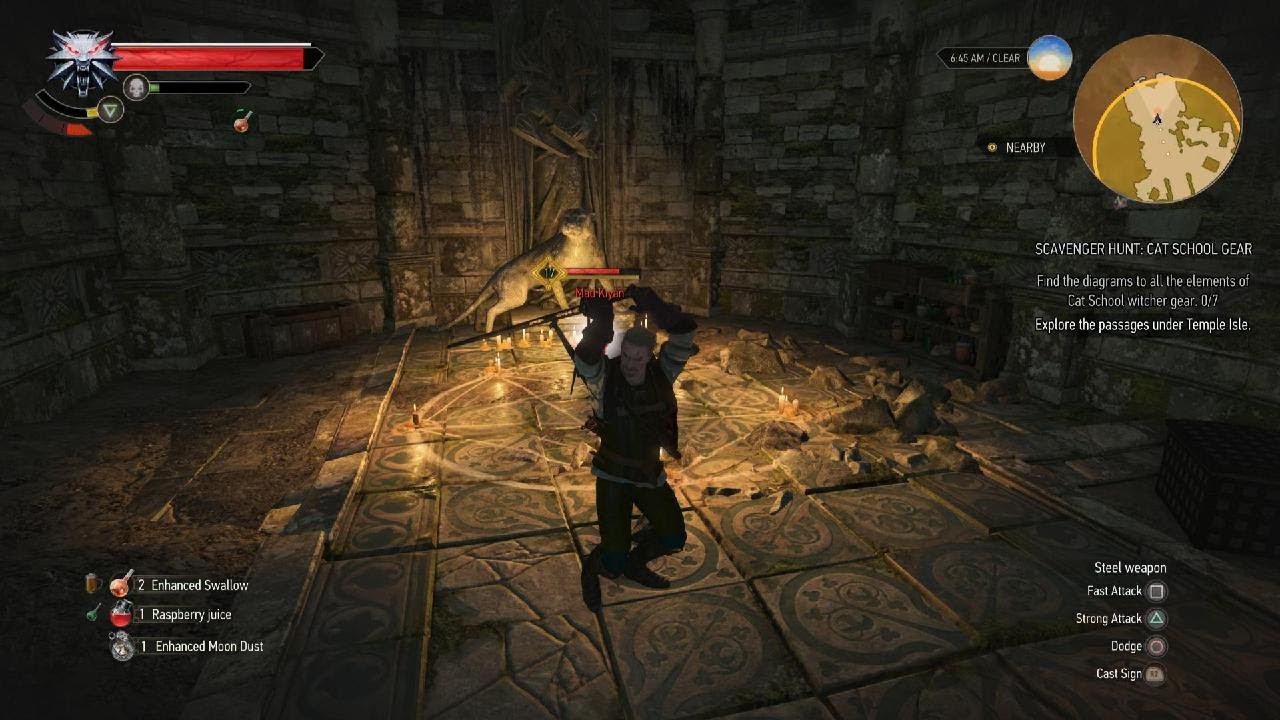 The Witcher 3: Wild Hunt 1 Shot Mad Kiyan - YouTube