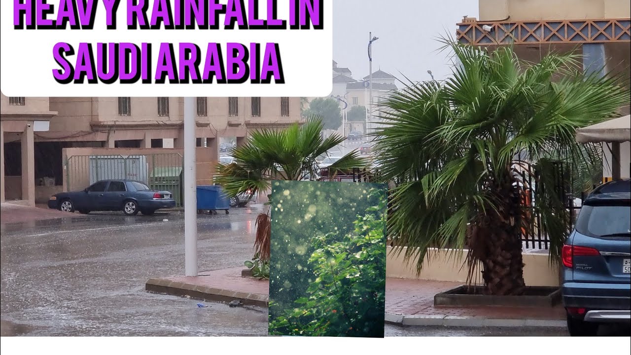 RAINING IN AL KHOBAR SAUDI ARABIA - YouTube