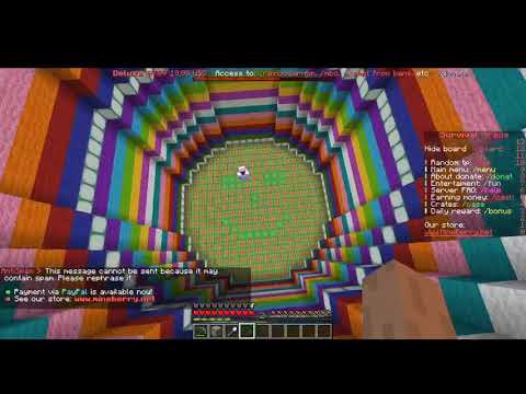 Playing minecraft online | mineberry.net server - YouTube
