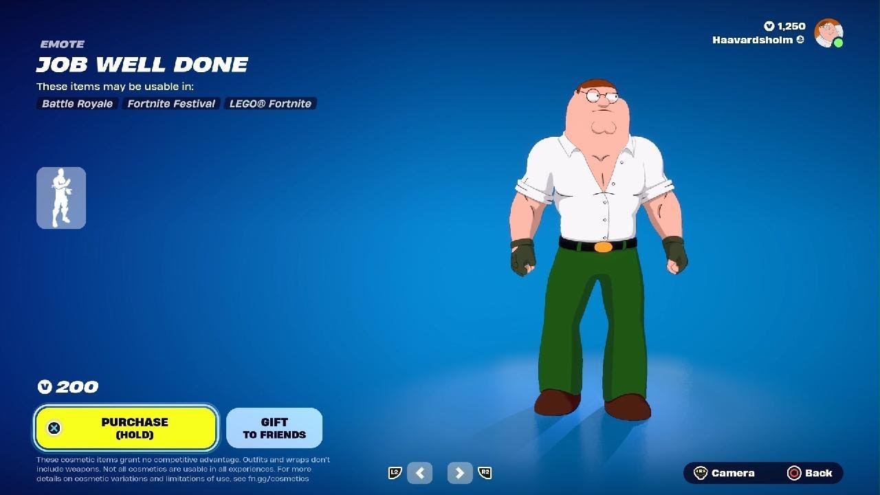 Peter looks cursed with this emote - YouTube