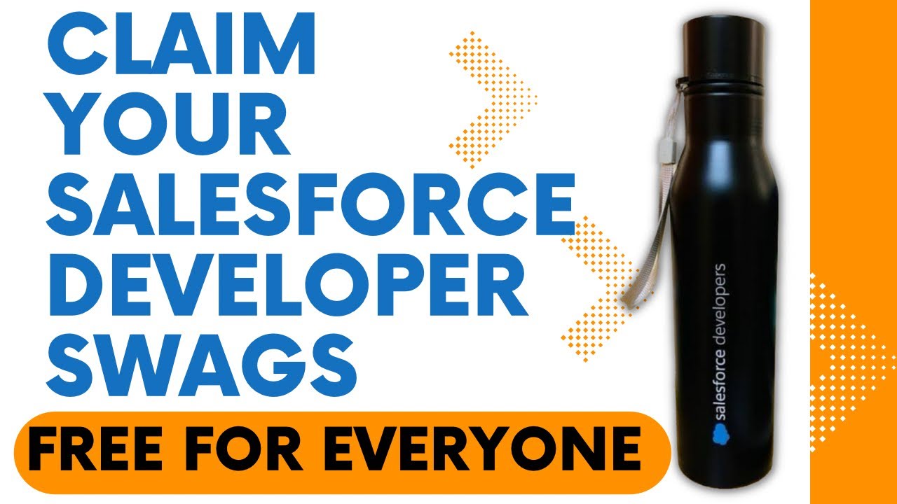 Claim Your Salesforce Developer Swags Now!😍 FREE FOR EVERYONE 🤩 - YouTube