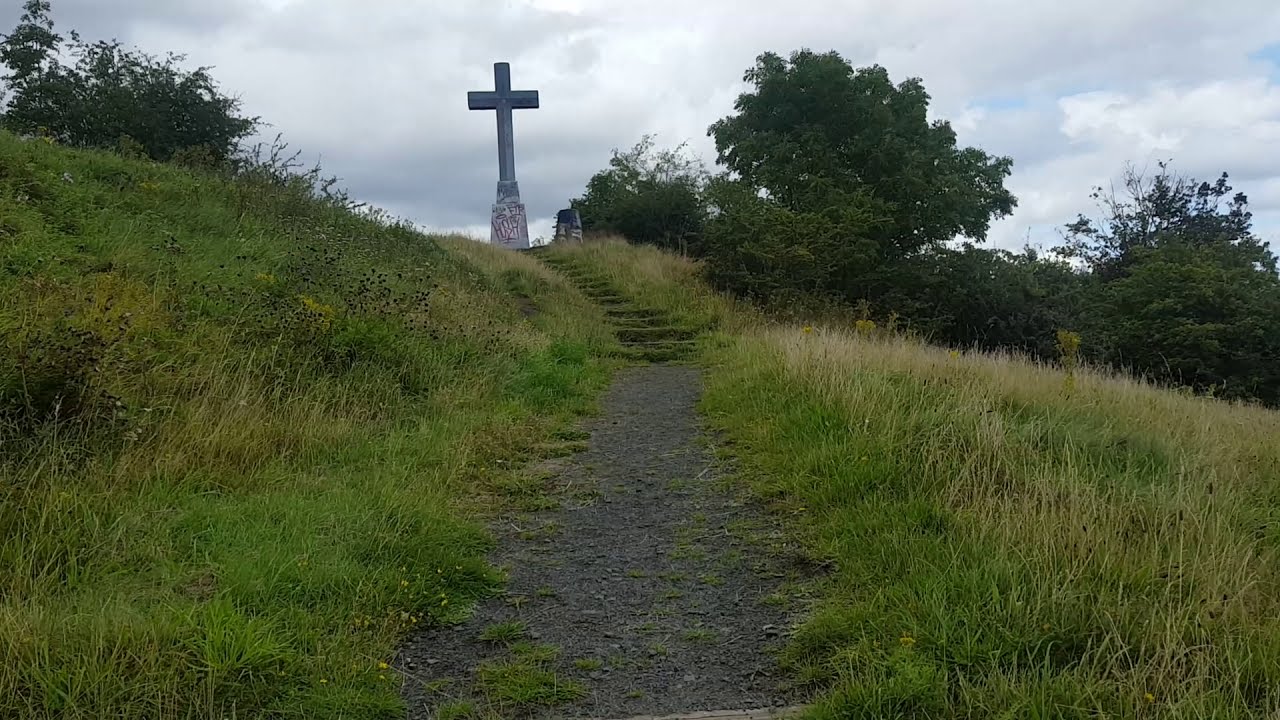 Pensnett, Dudley, barrow hill cross on the hill, Russell's hall - YouTube