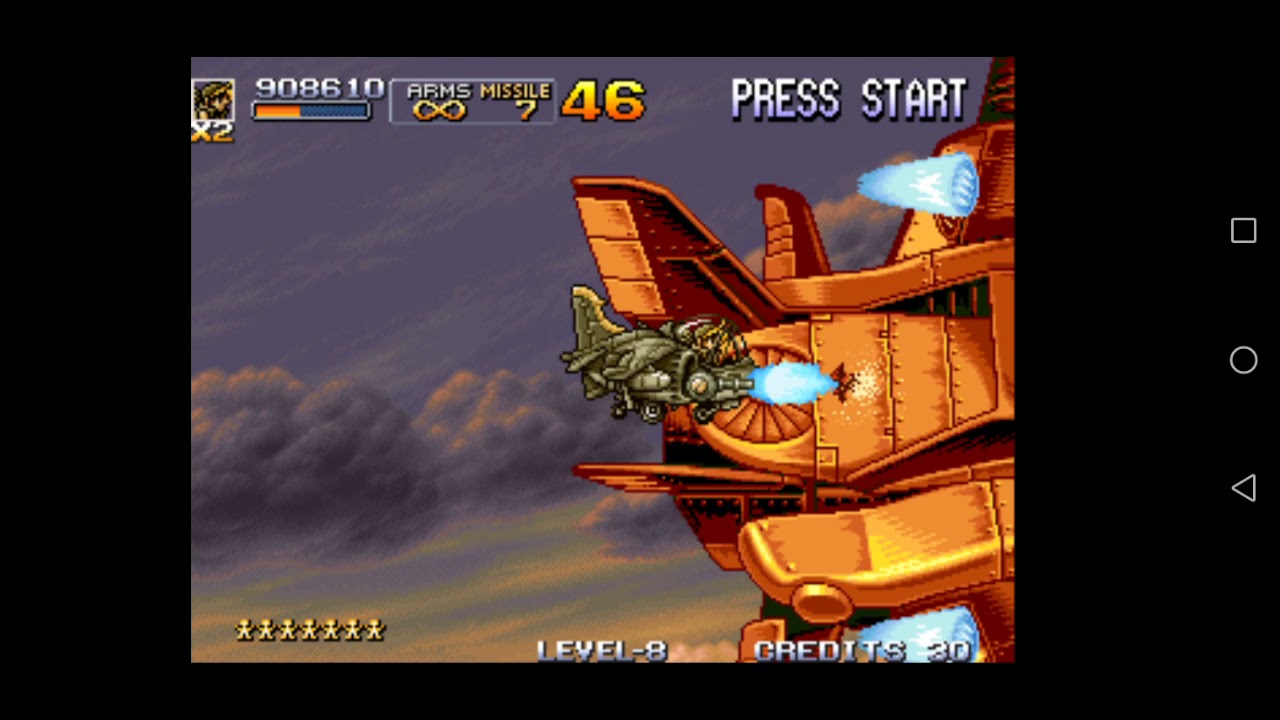 Metal Slug 5 - jefe 2 / boss 2 - Shooting Ray (Level 8) - YouTube