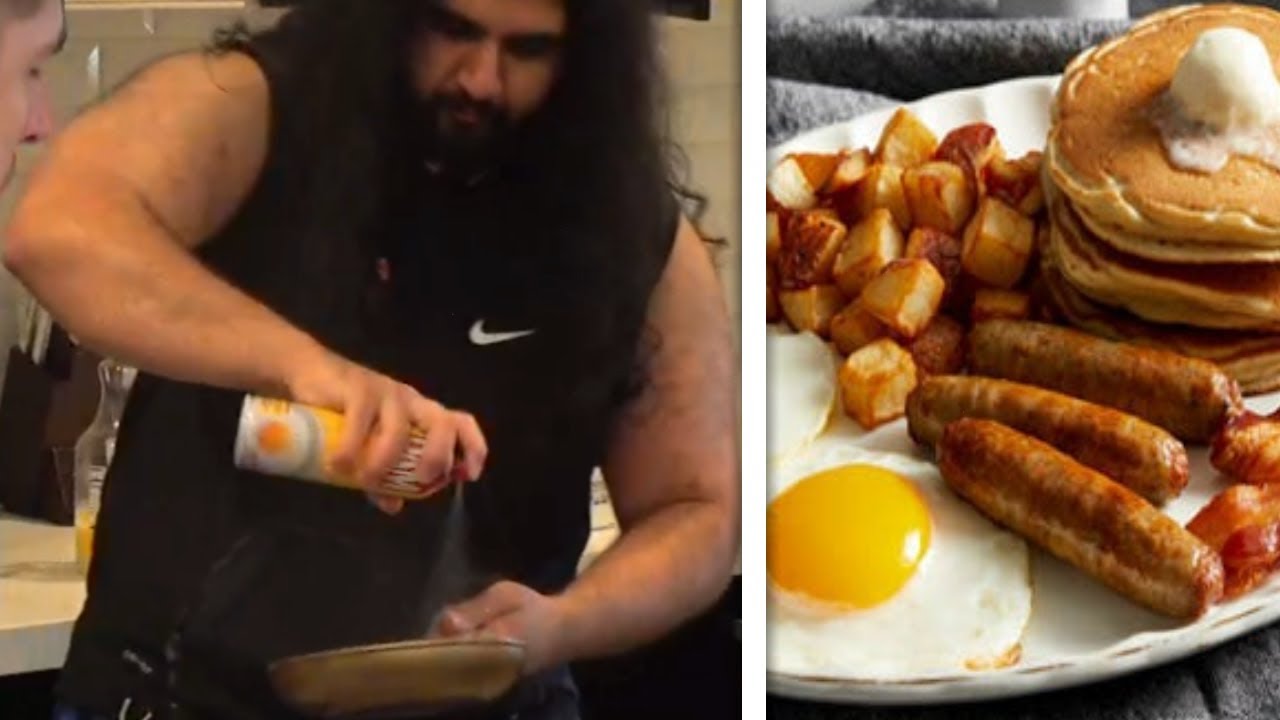 Alpha Chef Demonstrates Superior Breakfast Making Strategy - YouTube
