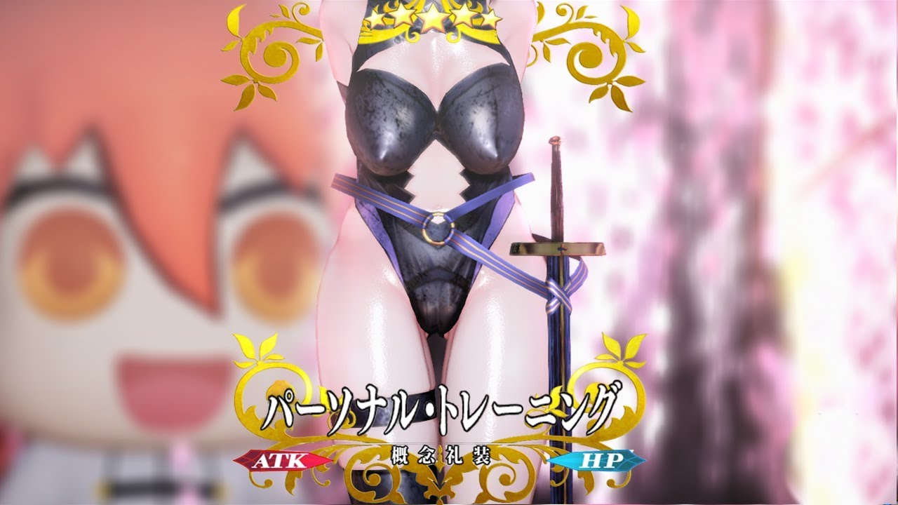 【Fate/MMD】R18 マシュのパーソナルトレーニング【キノコル式マシュ・キリエライト】 - YouTube