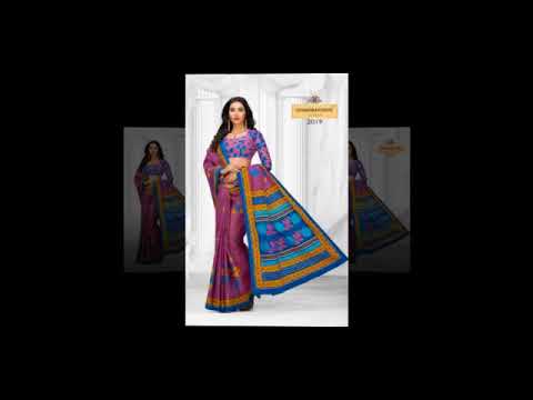 CHANDRAMUKHI KISS MISS VOL 2 WHOLESALE COTTON SAREE | shiona.in
