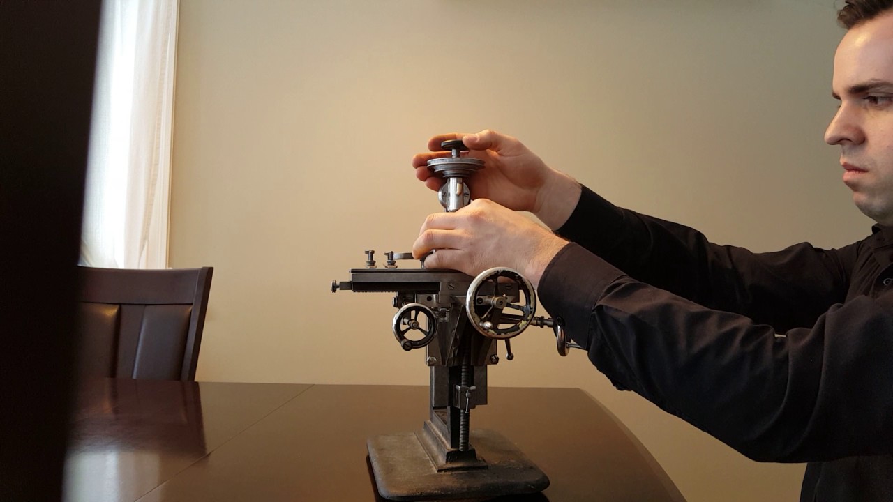 German Watchmaking multifunction milling machine part 1 - YouTube