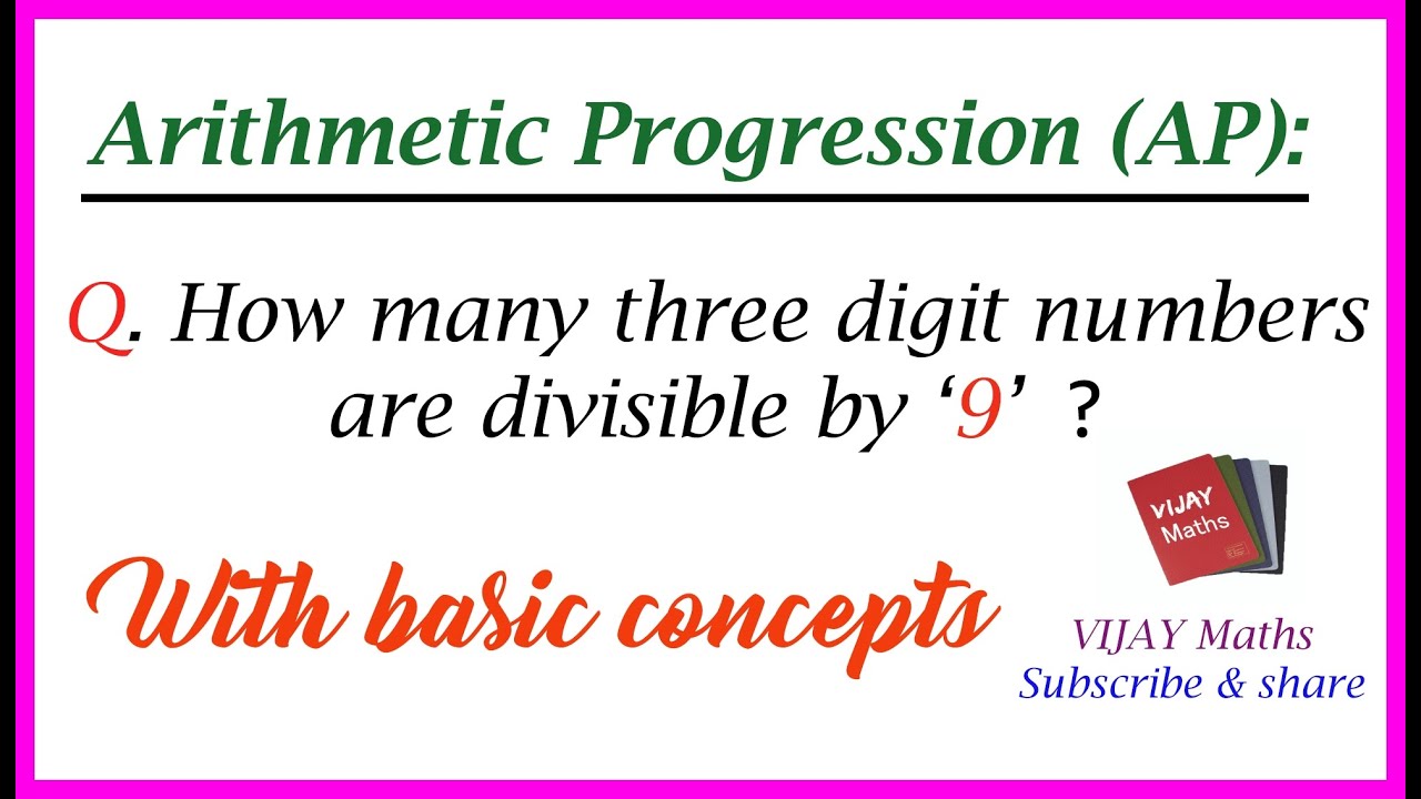 Arithmetic Expression How Many Three Digit Numbers Are Divisible By Arithmetic Expression How Many Three Digit Numbers Are Divisible By