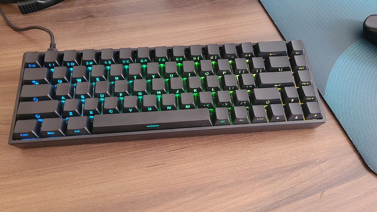 Teclado Magnético 65% Barato e com WEB Driver | Carotmas Mars68 Pro - Review PT-BR - YouTube