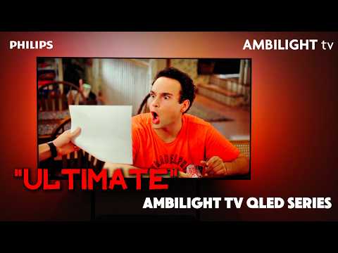 Philips Ambilight TV QLED-Serie im Test: Besser als eine eigene Hintergrundbeleuchtung nachzurüsten?