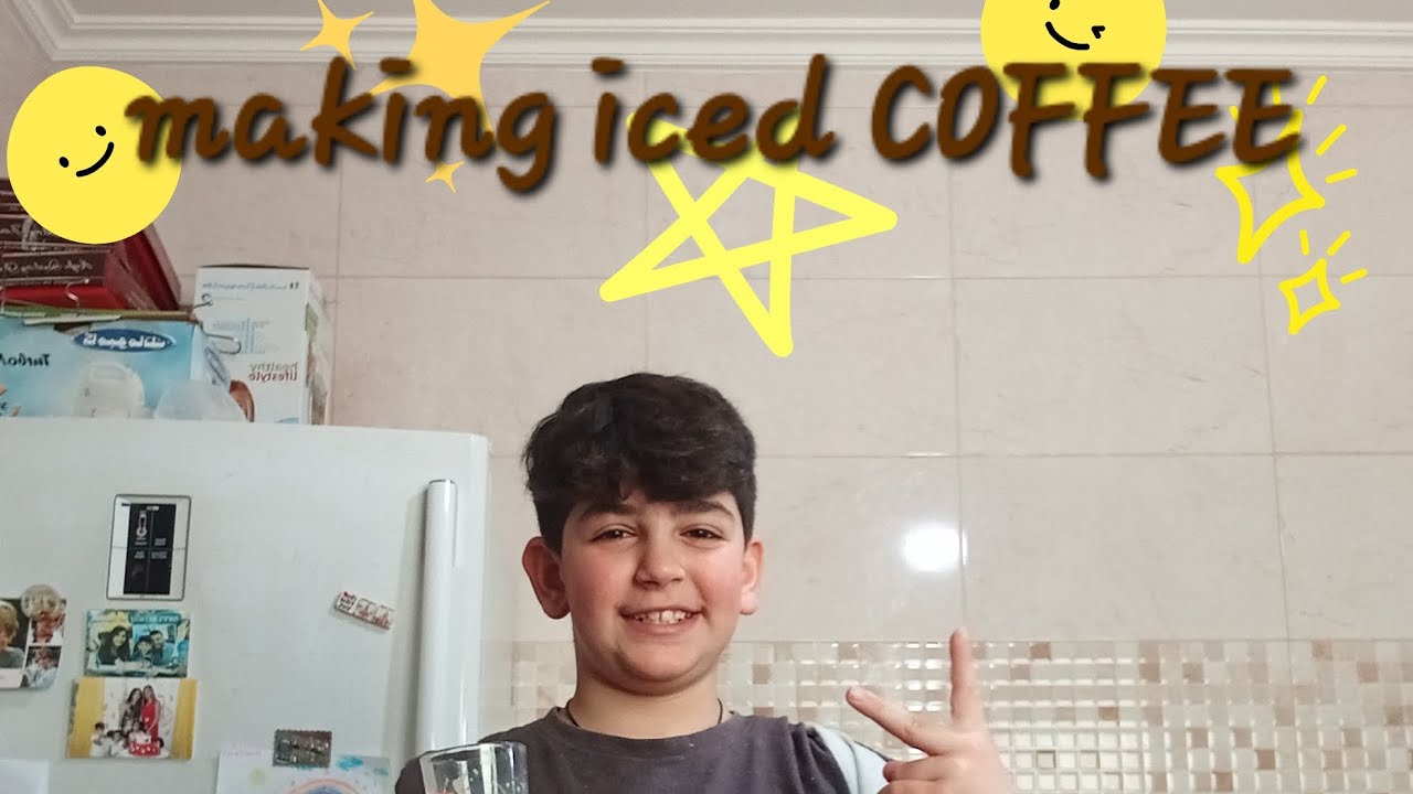 making iced coffee - YouTube