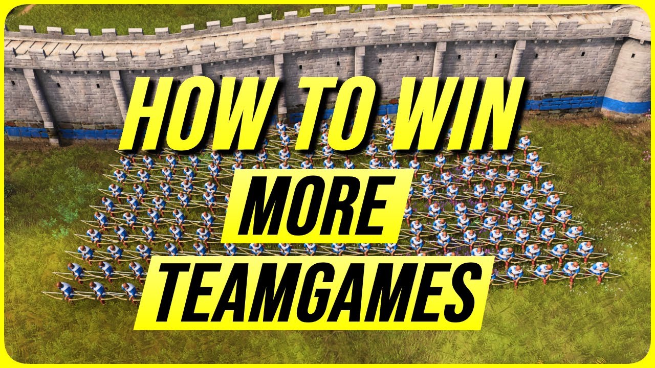 Winning Team Games in AoE4: The Golden Rule - YouTube