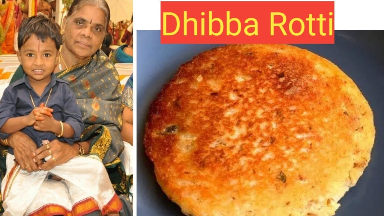 Dhibba Rotti in Village Style by Paati - Peran | Andhra style in Tamil ...