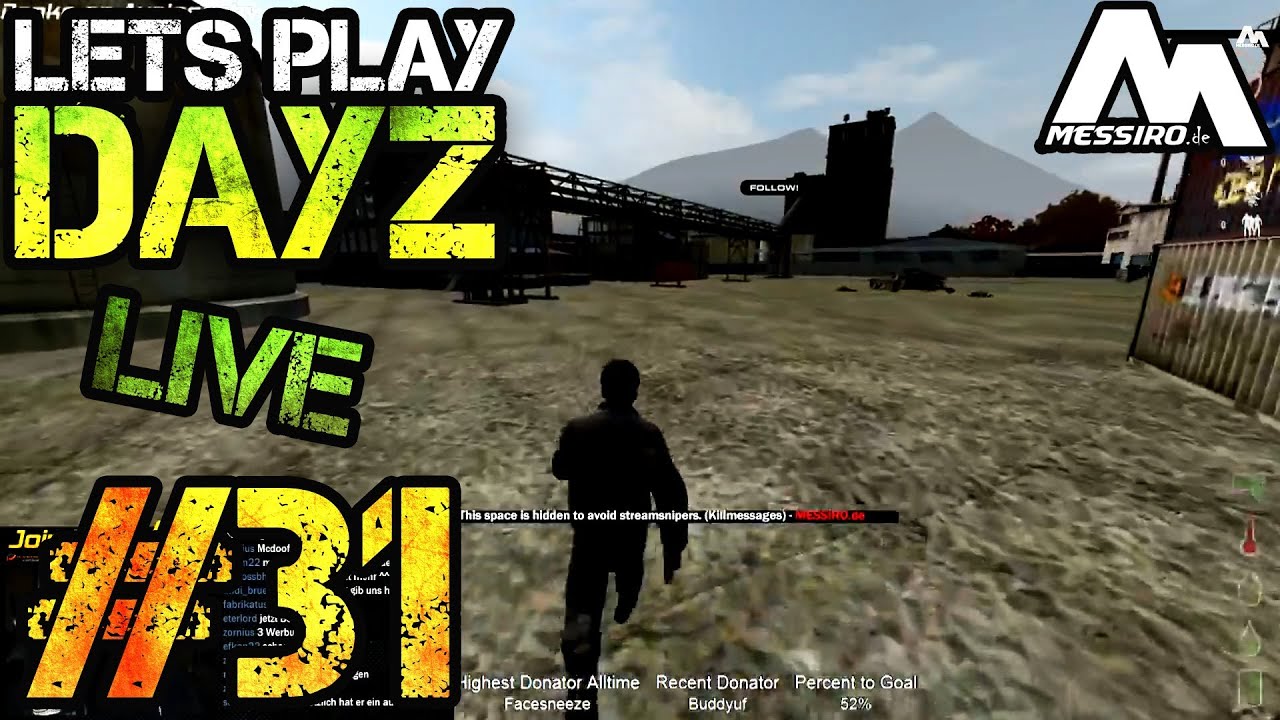 Live Let's Play DayZ #31 Origins - Respawn, Auto,& Action! - YouTube