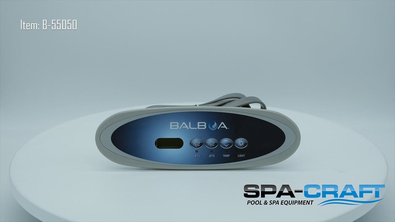 Balboa VL260 Touchpad and Overlay - YouTube