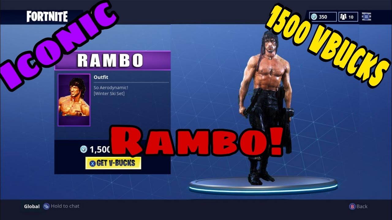 Rambo invades Fortnite to join WW3 ! - YouTube