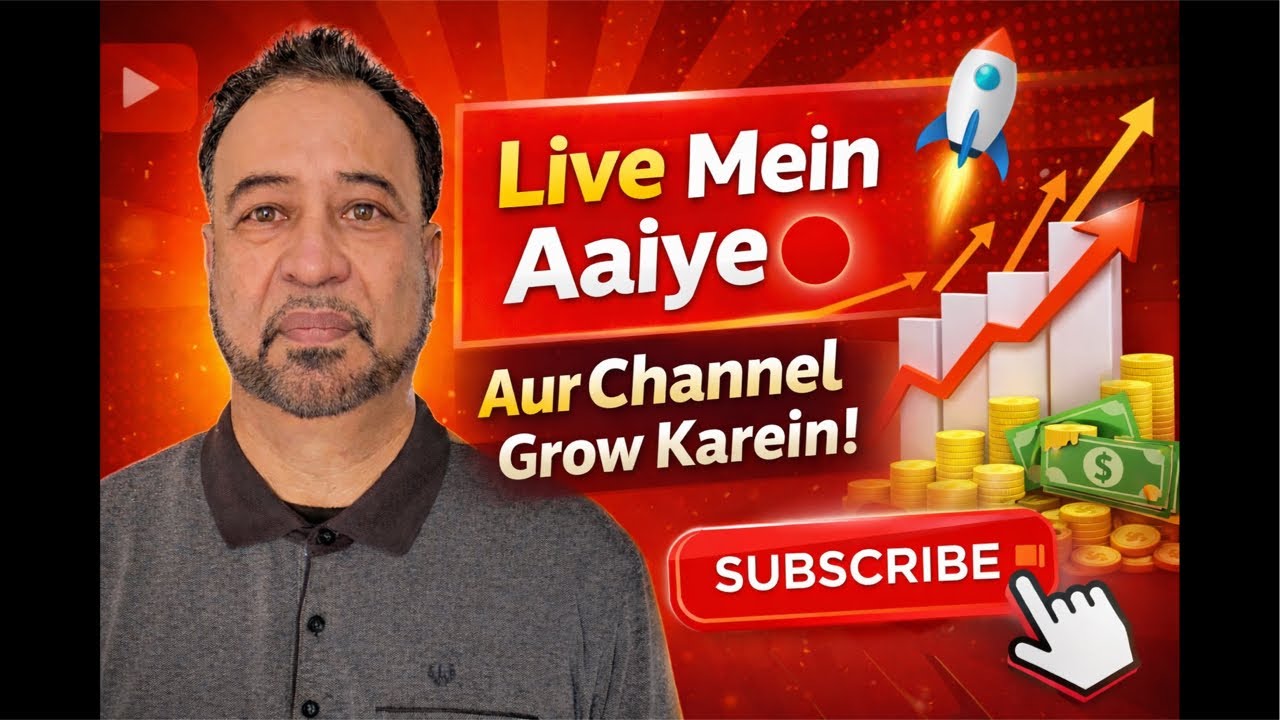 Live Mein Aaiye | Channel Grow Karein! - YouTube