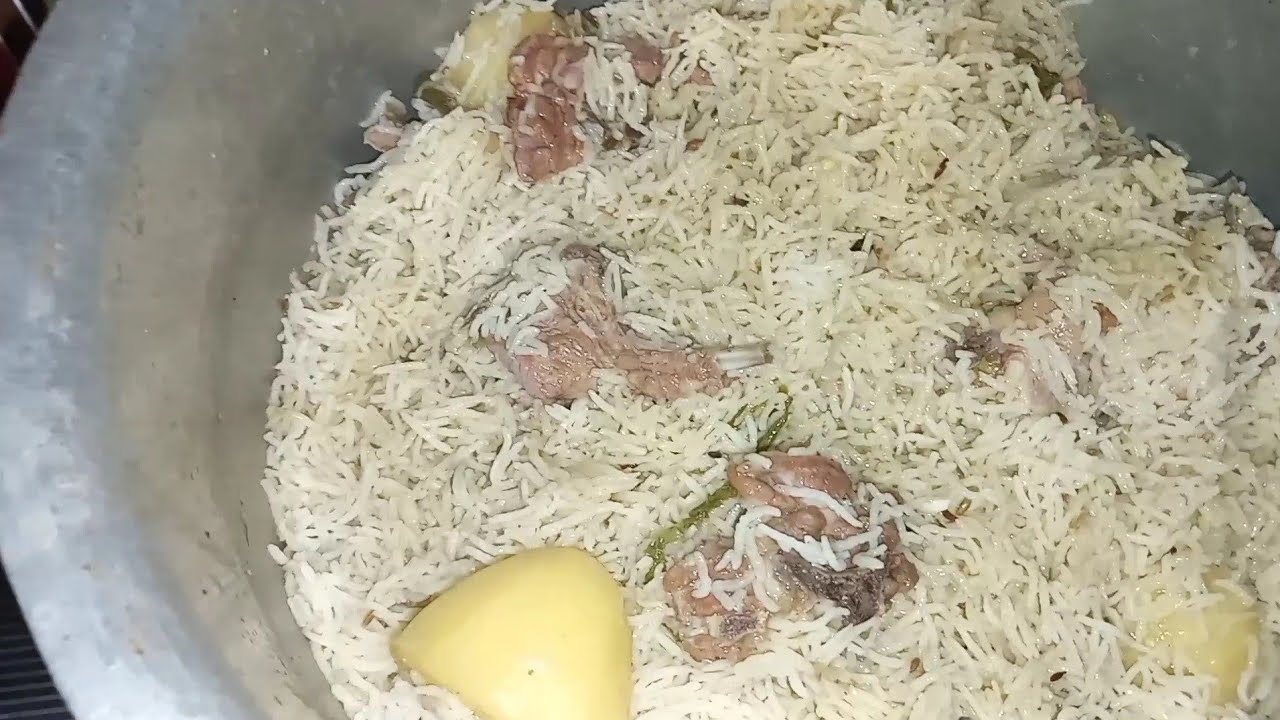 Degi style White Mutton pulao recipe | Tasty and special Mutton Mutton ...