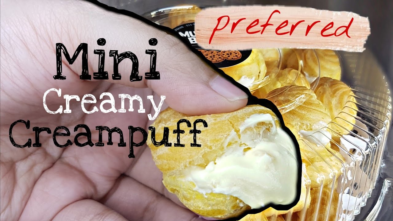Mini Creamy Creampuff | How to make Creampuff | Daddy's Recipe - YouTube