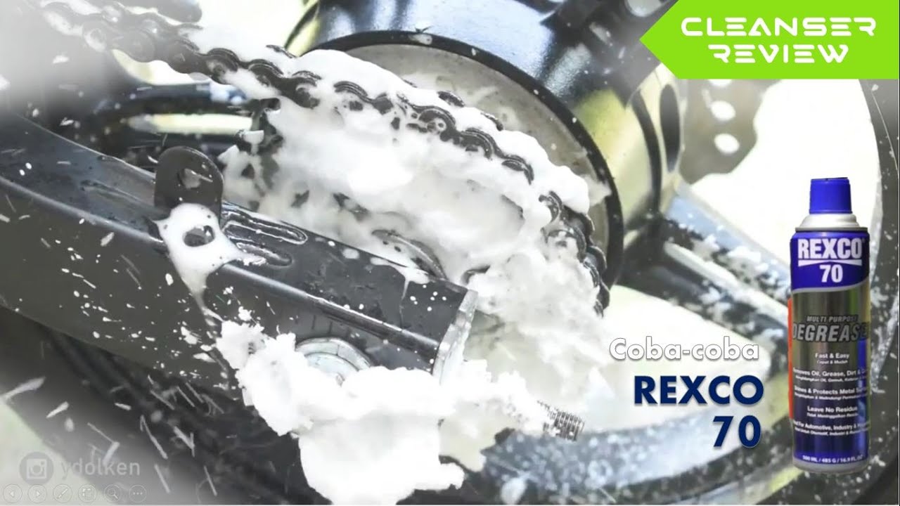 Bersihin Motor Sendiri Pakai Rexco 70 - YouTube