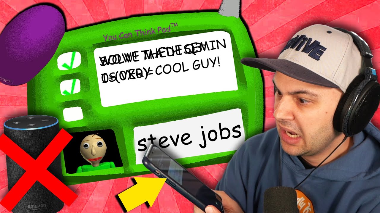 Amazon Echo Couldn't Do it... So, Can Siri Solve Baldi's Impossible ...