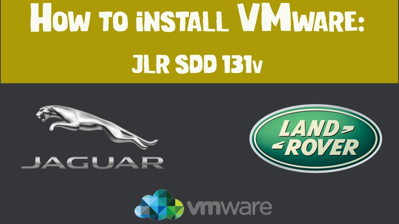 How to install jlr sdd 131v VMware. - YouTube
