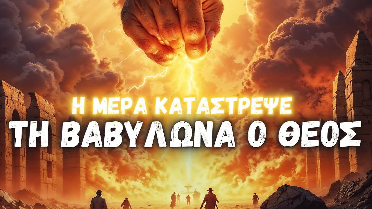 😱 Η ΜΕΡΑ ΠΟΥ Ο ΘΕΌΣ ΚΑΤΕΣΤΡΕΨΕ ΤΗ ΒΑΒΥΛΏΝΑ, ΘΑ ΕΚΠΛΗΧΘΕΙΤΕ! - YouTube