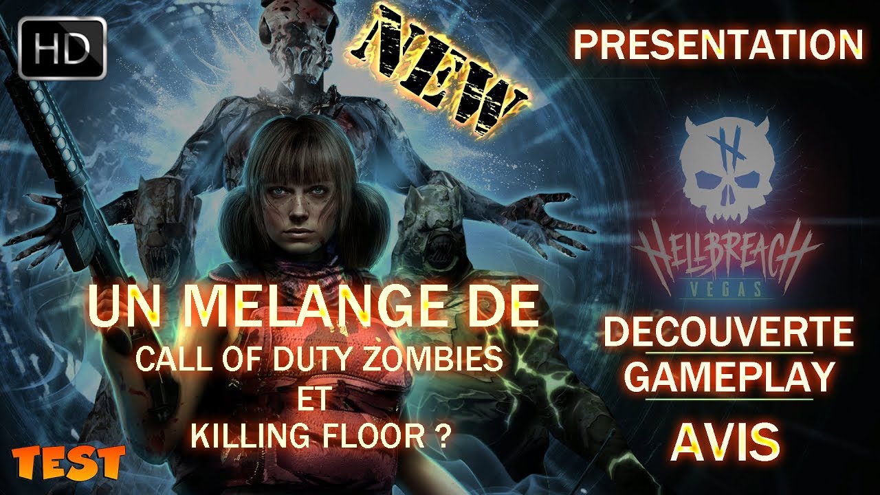 HELLBREACH VEGAS GAMEPLAY DECOUVERTE - UN GENRE DE CALL OF DUTY ZOMBIE ...