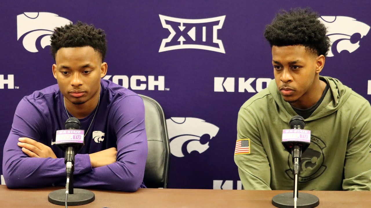 Kansas State Basketball | Tylor Perry & Taymont Lindsey Press ...