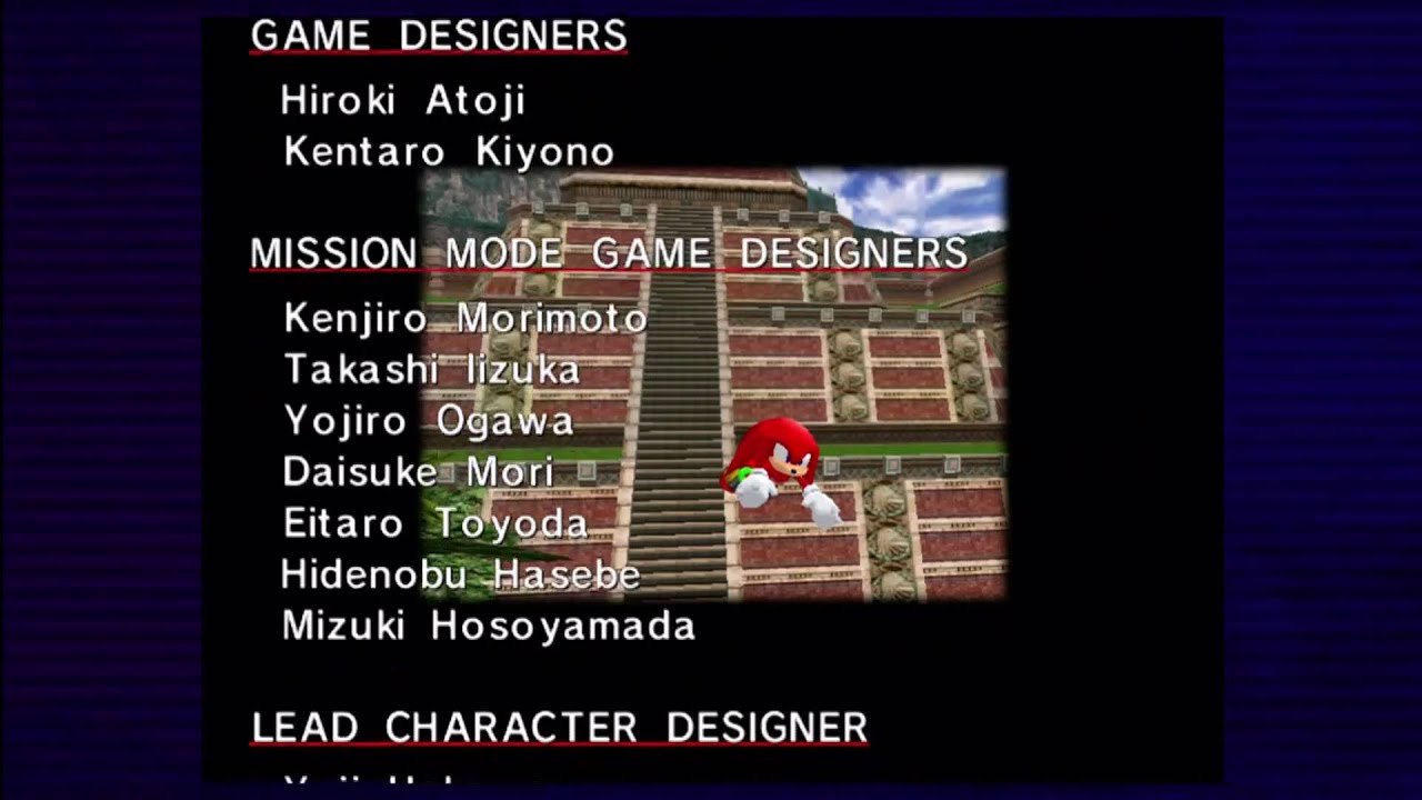 Sonic Adventure DX Ending (Knuckles) [1080 HD] - YouTube
