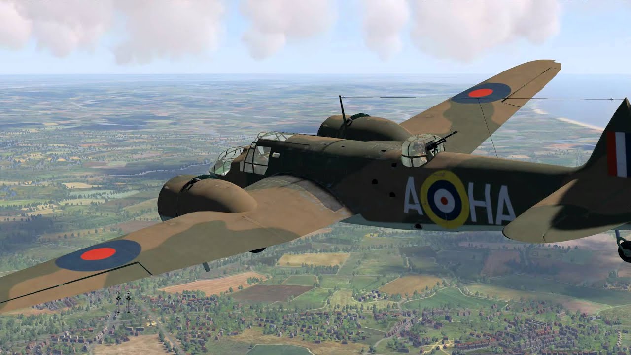 Blenheim Bomber returns home..mp4 - YouTube