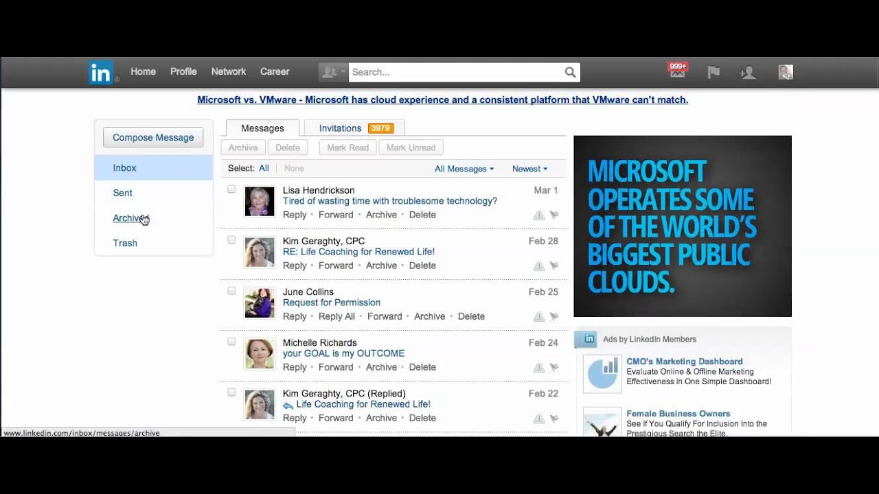 LinkedIns New UI 2013 - YouTube