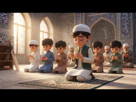 Namaz: The Peace of the Heart ❤🕌 #islamic #islamicvideo #namaz #cartoon #kids #kidscartoon 