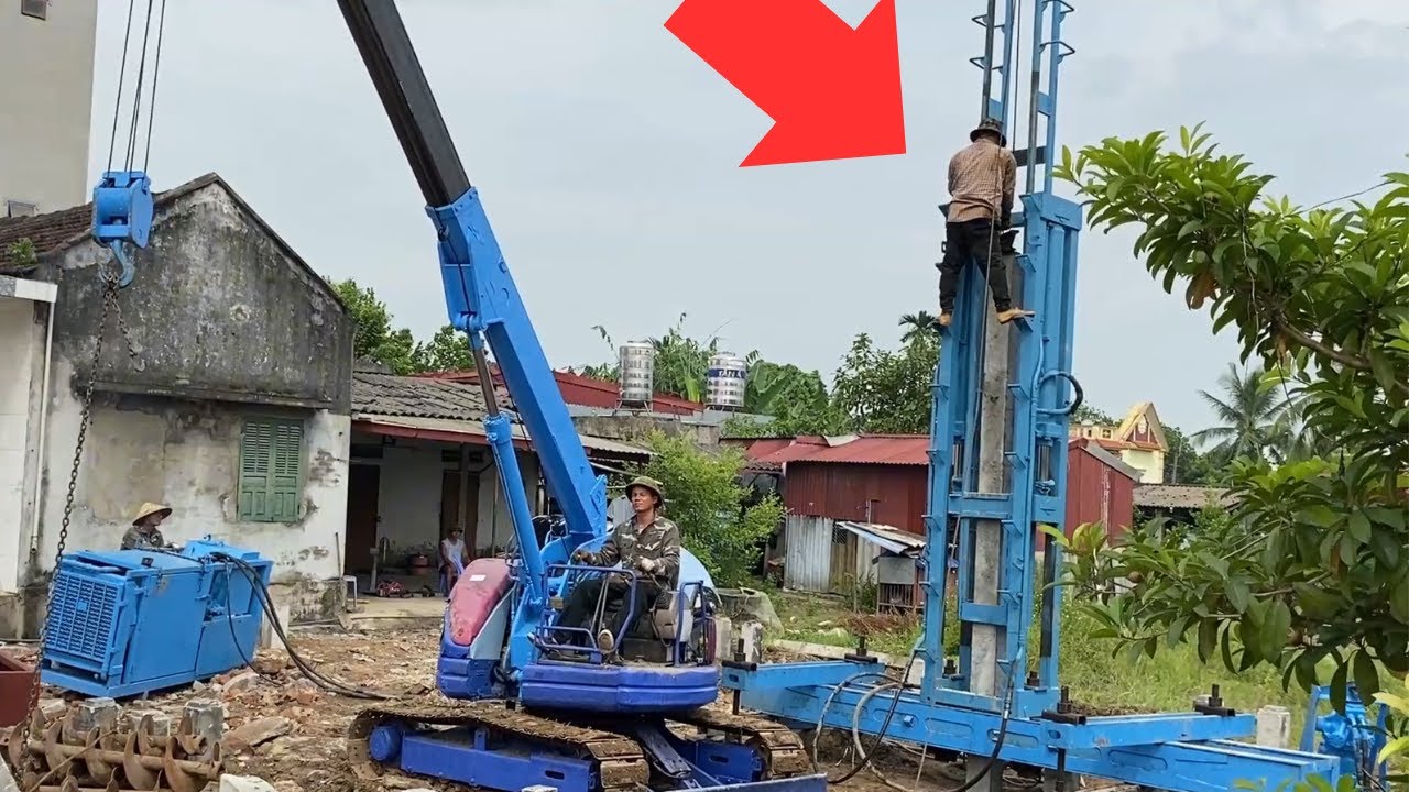 Standard Concrete Piling Drilling for a 200m² House | Classic Piling ...