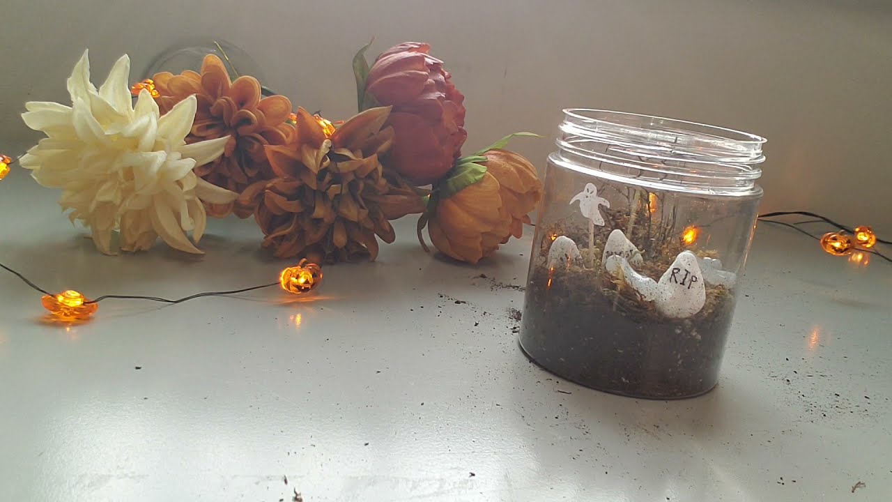October Craft Kit Cemeterrarium Instructional Video - YouTube
