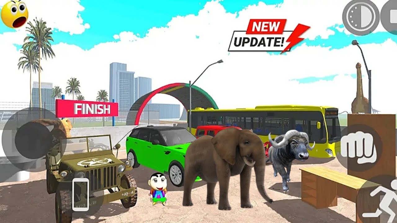 Elephant+Buffalo Cheat Codes Indian Bike Driving 3d | Indian bike driving 3d new cheat codes ...