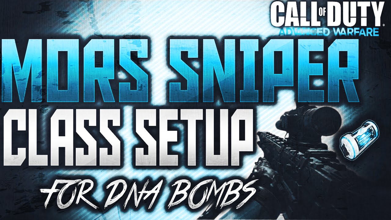 AW: MORS Sniper Best Class Setup for DNA Bombs (Advanced Warfare) - YouTube