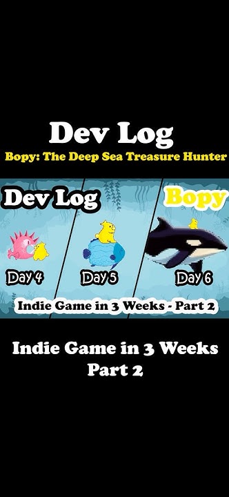 Game Dev XP: Indie Game in 3 Weeks - Bopy - Part 2 Shorts #devlog #indiegame #gamedev #unity ...