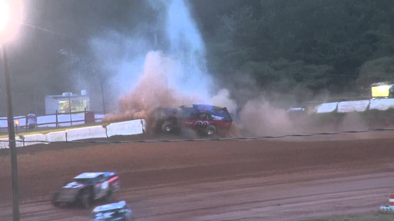 Open-wheel Modified Crash 5/31/2013 - YouTube