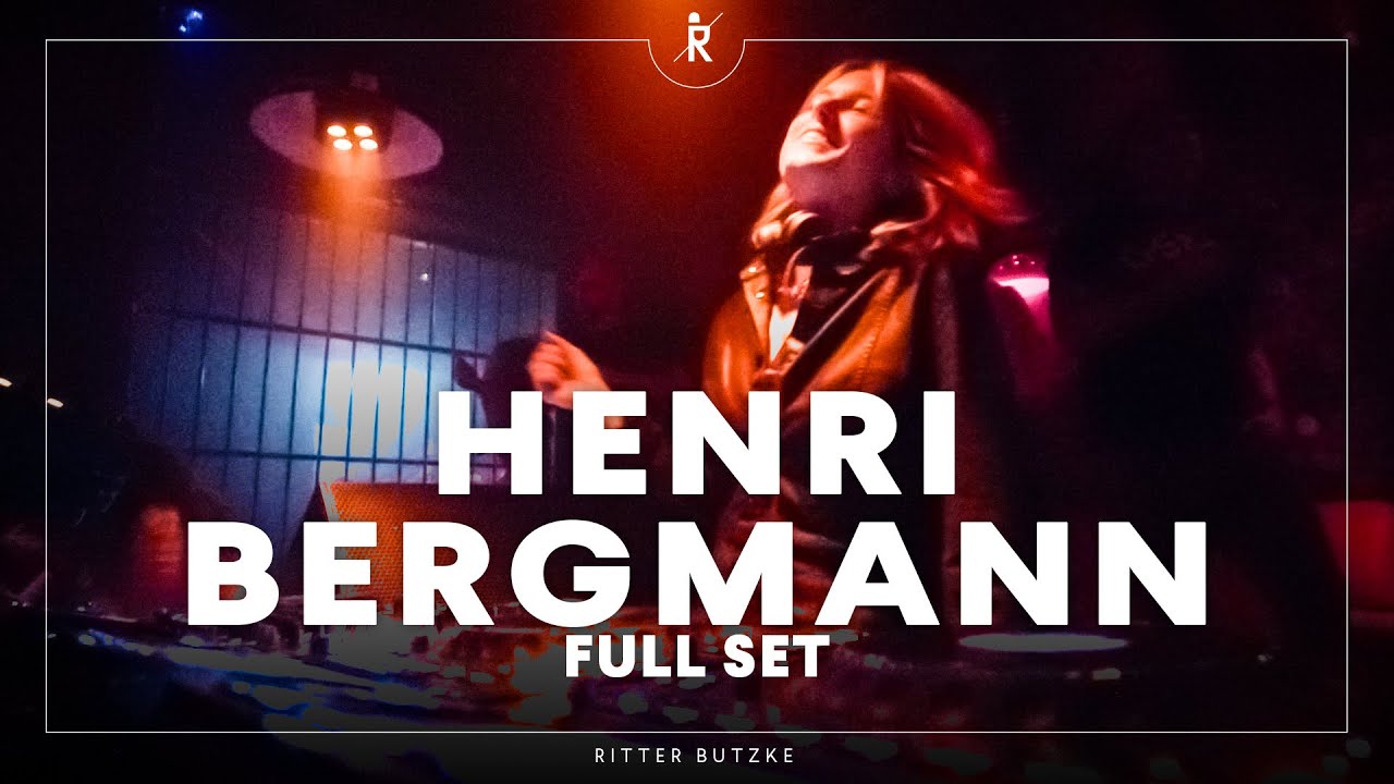 Henri Bergmann | Full Set at Ritter Butzke | January 2024 - YouTube