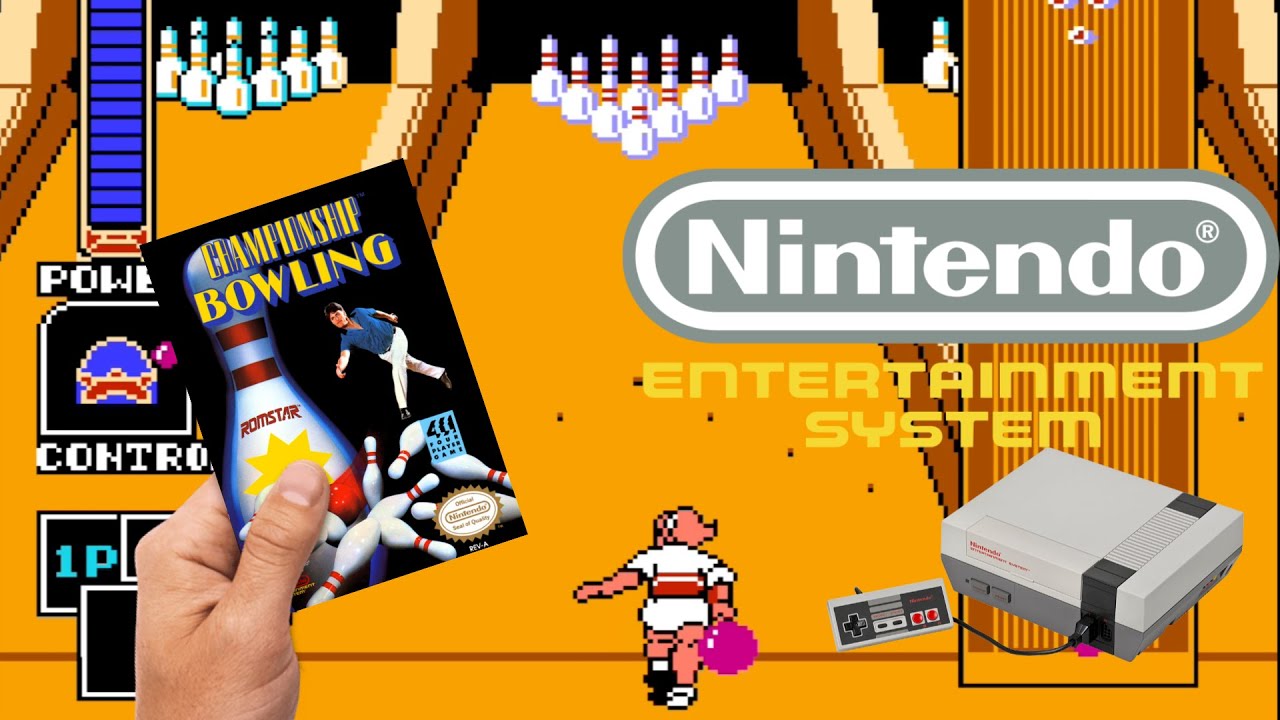 Championship Bowling (1990) Nintendo Entertainment System (NES ...
