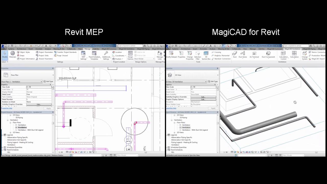 Enhancing the power of Revit MEP - 50% time reduction per Operation ...